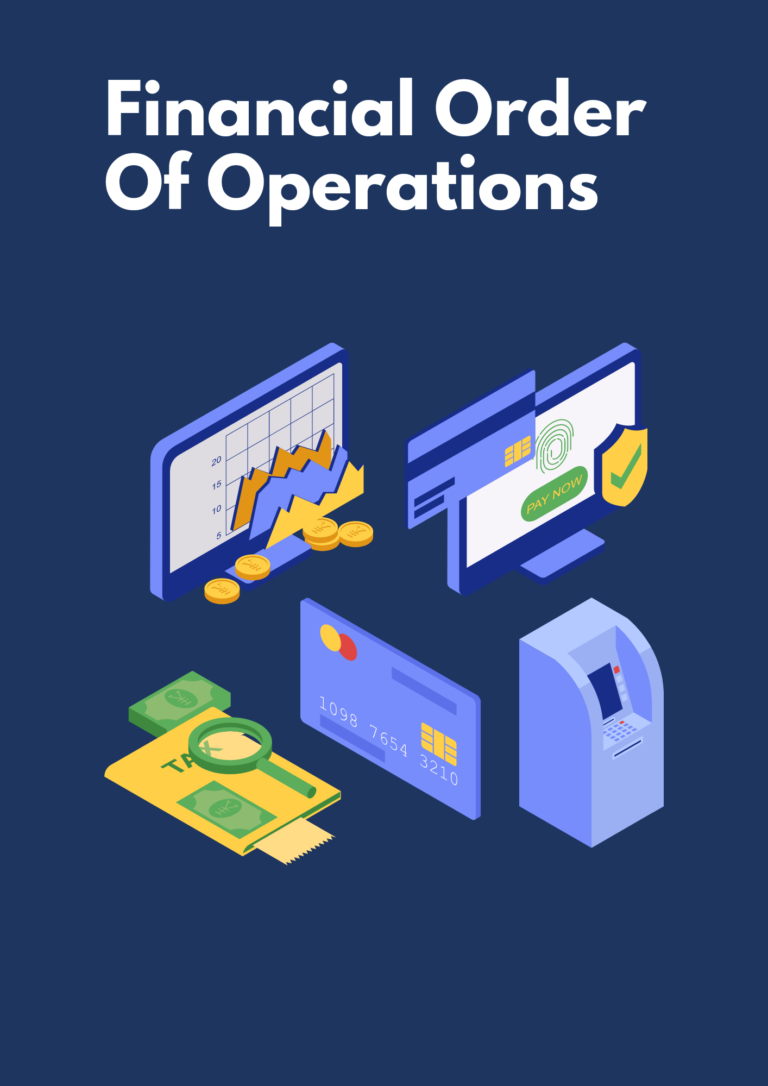 Financial Order of Operations - Mark your success